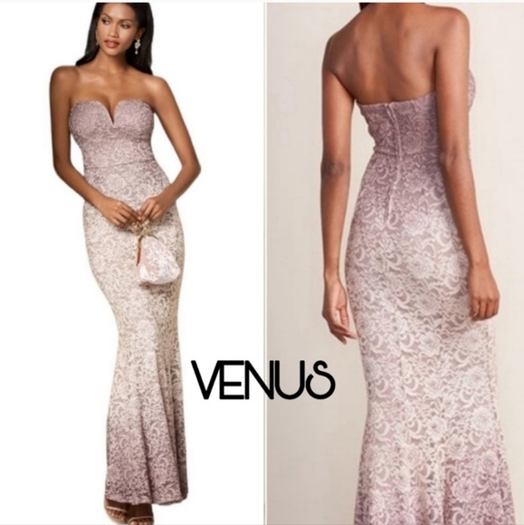 VENUS | Dresses | Ombre Evening Gown | Poshmark